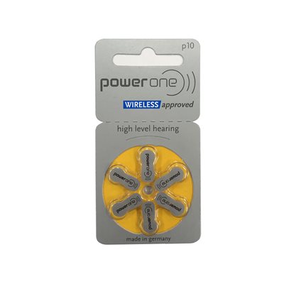 Power One Mercury Free Hearing Aid Batteries (60 Count) - HearingLoss.com